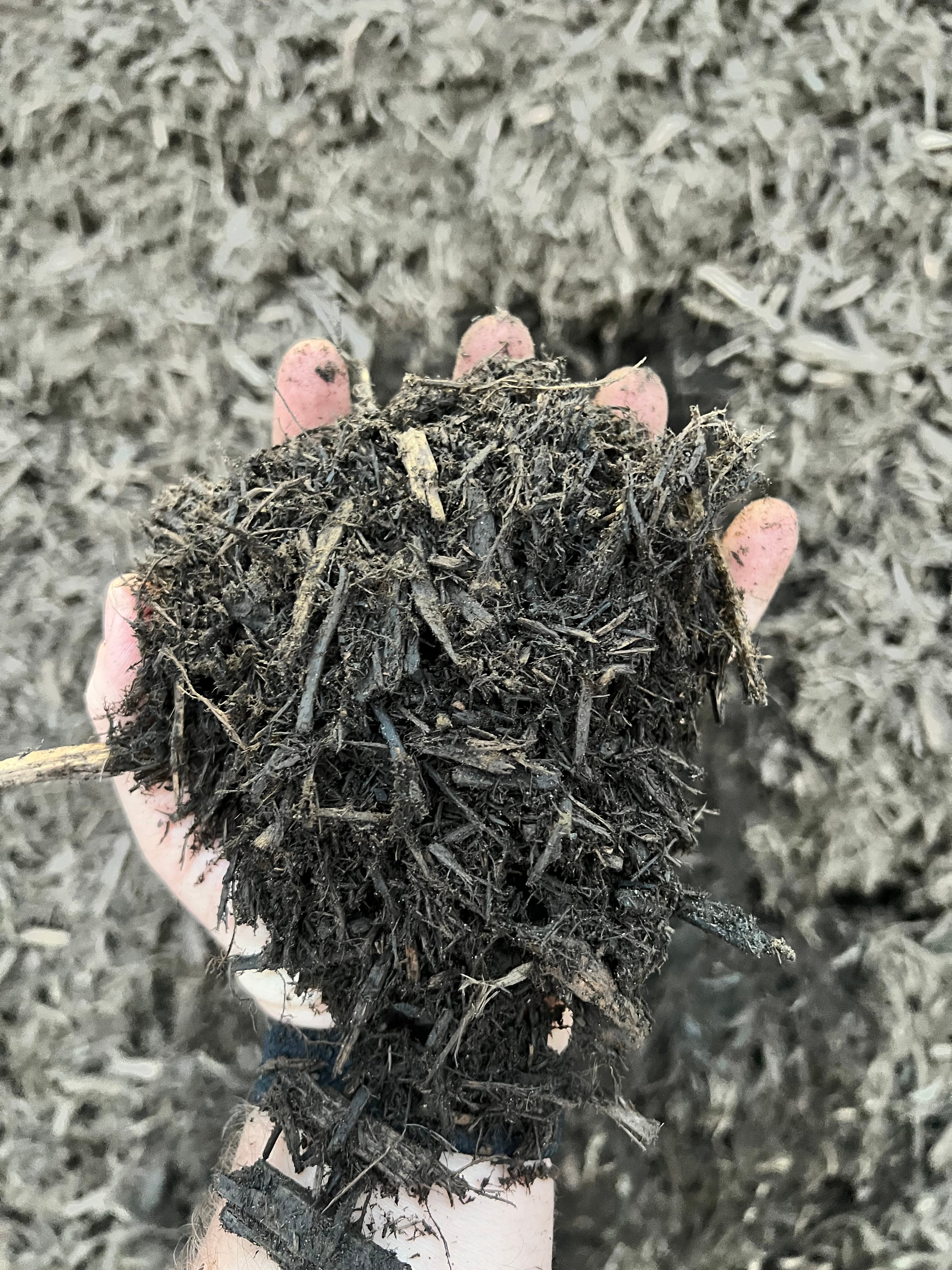 Double Ground Hardwood Mulch | Mulch Solutions