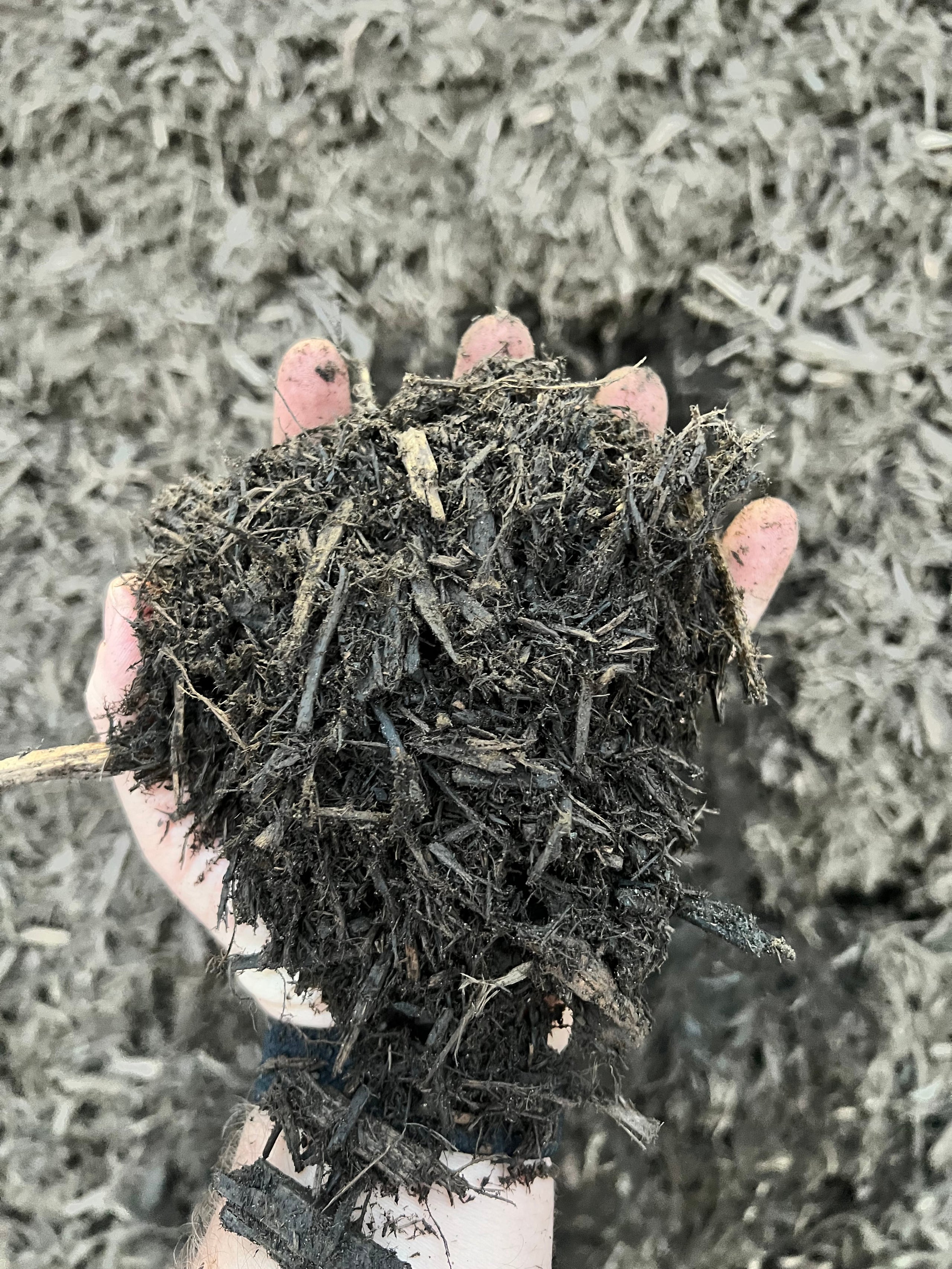 Double Ground Hardwood Mulch | Mulch Solutions